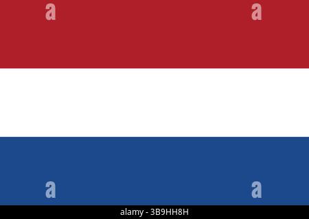 Flag of Netherlands. Netherlands flag official colors and proportion ...