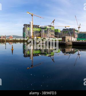 Under construction, The Loft Lines residential development, Belfast ...