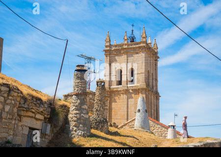 Wine cellars. Baltanas, Palencia province, Castilla Leon, Spain Stock ...