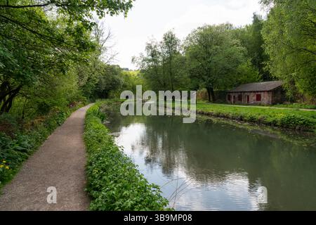 High Peak Junction, Cromford Canal, Derbyshire, England Stock Photo - Alamy