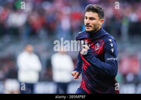 Riccardo Orsolini of Bologna seen during Serie A 2025/26 football match ...
