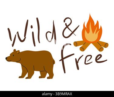 Wild spirit animals Stock Vector Image & Art - Alamy