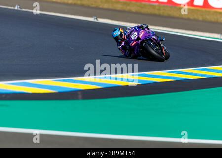 Number 88 Prima Pramac Yamaha rider Miguel Oliveira seen in action ...