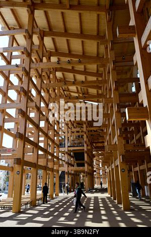 The Grand Ring,Oyaneyane Ring structure,a main landmark at the Osaka ...