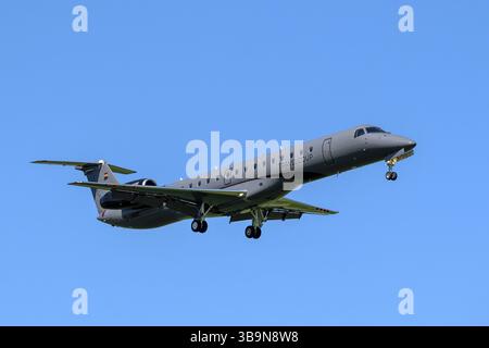 Aircraft Travelcoup, D-AMME, Embraer ERJ-145 Stock Photo - Alamy