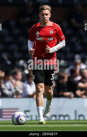 Emile Smith Rowe of Fulham during the Fulham v Nottingham Forest ...