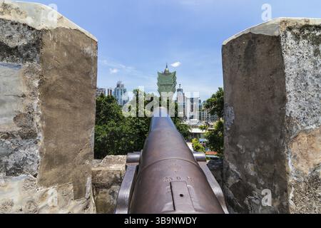 Of all the forts in Macau, the Monte Fort is the oldest, lying to the ...