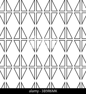 Abstract Seamless Lattice Pattern. Repeating Geometric Rhombuses And