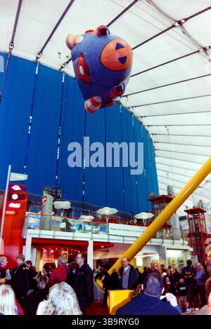Inside the Millennium Dome in the year 2000. Millennium Experience ...
