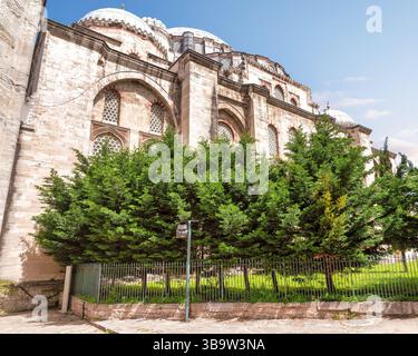 Sehzade Mosque, located in Istanbul, Turkey, was built by Mimar Sinan ...