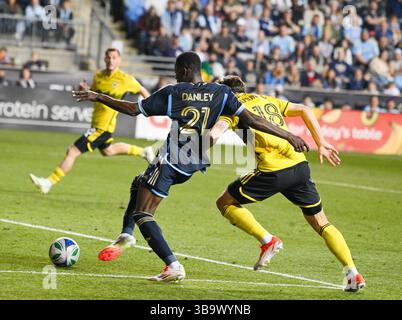 Philadelphia Union's Danley Jean Jacques in action during an MLS soccer ...