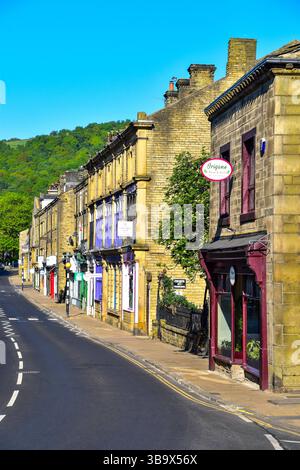 Market Street, Hebden Bridge Stock Photo - Alamy
