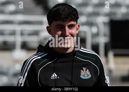 Tino Livramento Of Newcastle United Arrives during the Newcastle United ...