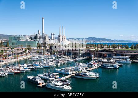 Marina Port Forum and Go Beach Club viewed from the Photovoltaic ...