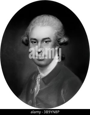 This 18th-century portrait by John Russell depicts George Whitefield, a ...