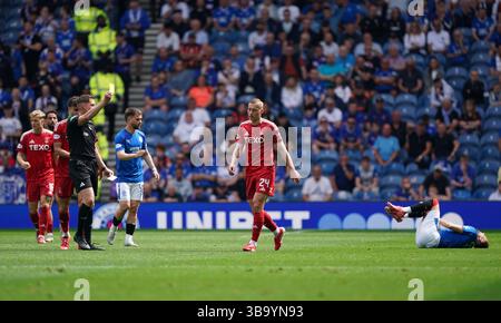 Rangers' Nedim Bajrami during the William Hill Premiership match at Ibrox Stadium, Glasgow ...