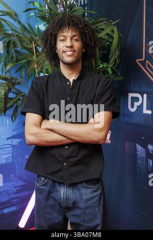 Antwerp, Belgium. 11th May, 2025. Alexy Kilozo, Sarah Loos and Michele ...