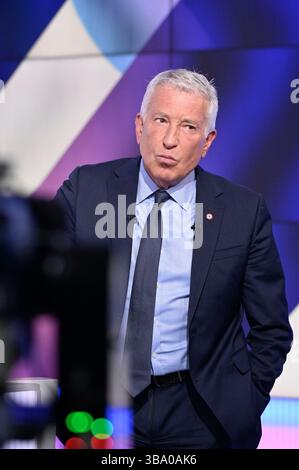RN deputy Philippe Ballard poses for pictures ahead of an interview for ...