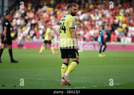 Wycombe, England. 11th May 2025. Matty Godden and Sonny Bradley during ...