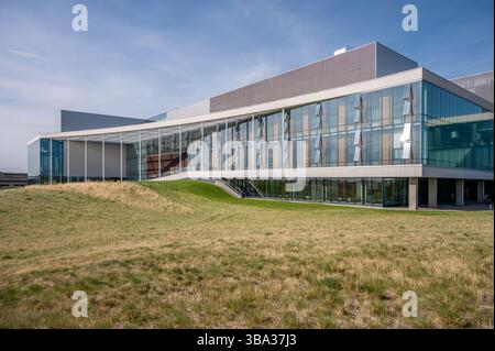 Lethbridge, Alberta - May 10, 2025: Exterior of the University Hall ...