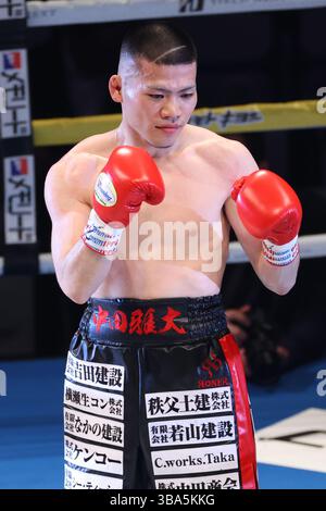 Tokyo, Japan. 11th May, 2025. Champion Argentina's Fernando Martinez ...