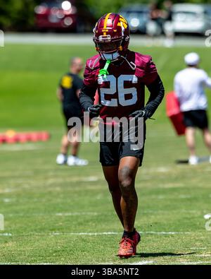 Defensive back Gabe Taylor at Rookie Camp at the OrthoVirginia Training ...