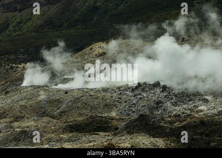 Garut, West Java, Indonesia. 11th May, 2025. Visitors hike through The ...