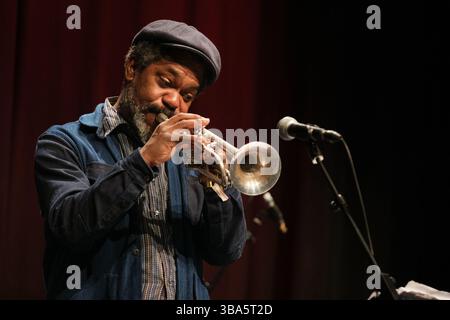Byron Wallen performing at the Cheltenham Jazz Festival, UK. May 4, 2025 Stock Photo - Alamy