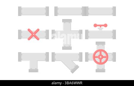 Isolated oil pipelines icon Stock Vector Image & Art - Alamy