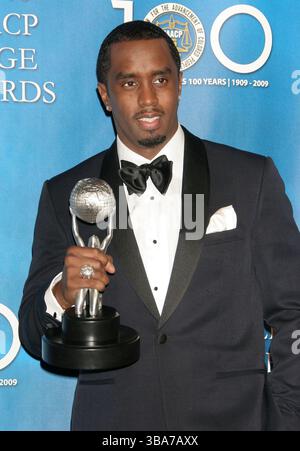 Sean "Diddy" Combs. 12 February 2009, Los Angeles, CA. 40th NAACP Image ...