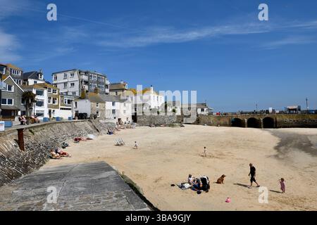 St Ives in the Spring of the Year Cornwall England uk Stock Photo - Alamy