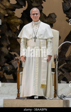 Pope Leo XIV meets with Vatican diplomatic staff serving at the Vatican ...