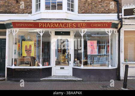 Ramsgate's independent shopping street, Addington St, on Thanet in Kent ...