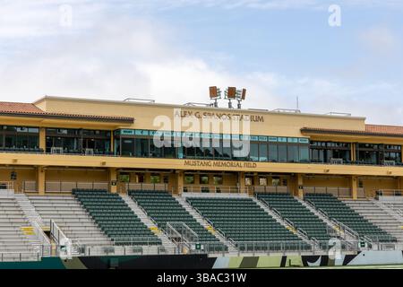 Football stadium at California State Polytechnic University Stock Photo ...