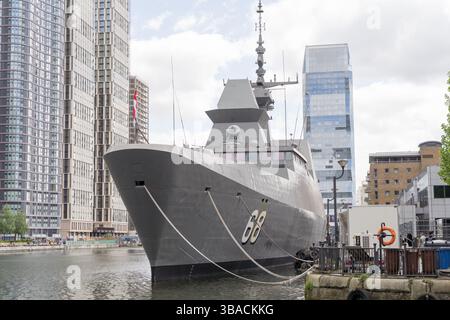 In May 2025, RSS Formidable (68) Formidable-class stealth frigate of ...