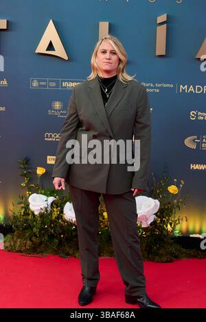 Rocio Saiz attends Talia Awards 2025 red carpet at Fernando Fernan ...