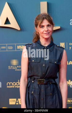 Madrid. Spain. 20250512, Manuela Velasco attends Talia Awards 2025 red ...