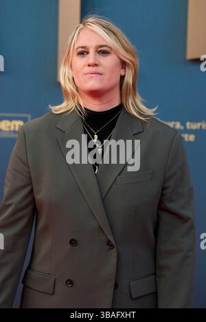 Rocio Saiz attends Talia Awards 2025 red carpet at Fernando Fernan ...