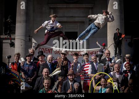 The Covent Garden Street Performers Association (CGSPA) celebrates 50 ...