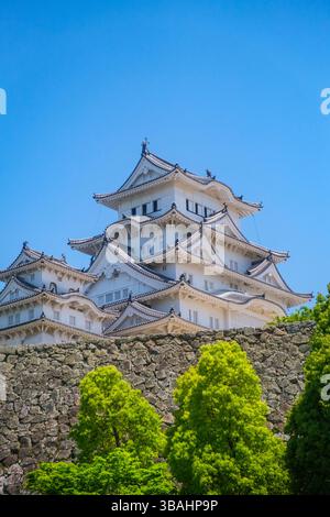 Majestic Himeji Castle in Japan, a UNESCO World Heritage site, is ...