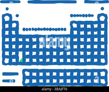 periodic table icon doodle illustration Stock Vector Image & Art - Alamy