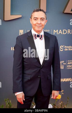Angel Ruiz attends to Photocall Premios Talia at Plaza de Colon on May ...