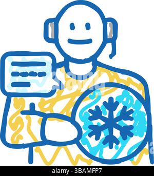 cold calling icon doodle illustration Stock Vector Image & Art - Alamy