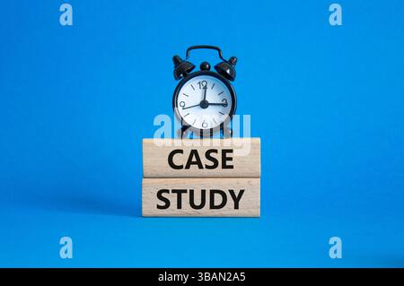 Case Study symbol. Wooden blocks with words Case Study. Beautiful green ...
