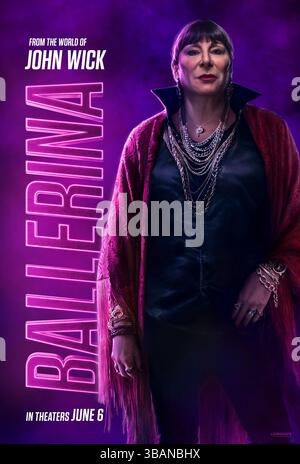 BALLERINA, Anjelica Huston, 2025. © Lionsgate / Courtesy Everett ...