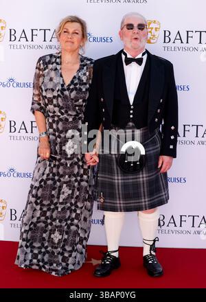 Robyn Malcolm and Peter Mullan at the BAFTA Television Awards, Royal ...
