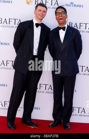 Mickey Down (l) and Konrad Kay (r) attend the red carpet of HBOMax ...