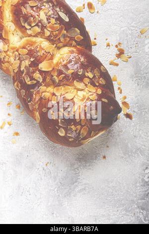 Easter sweets and decorations background, Sweet easter cake panettone ...