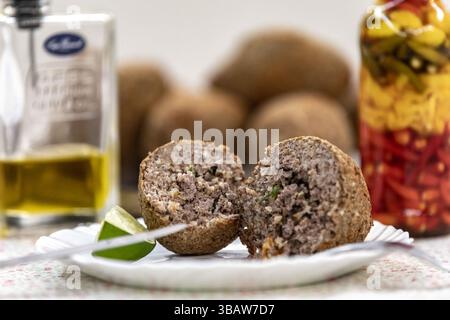 The most traditional and authentic Syrian Lebanese Arabic kibbeh top ...