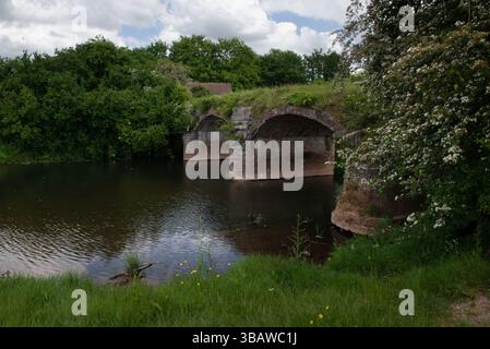Crumbling Aqueduct on the Former Chard Canal at Creech St Michael ...